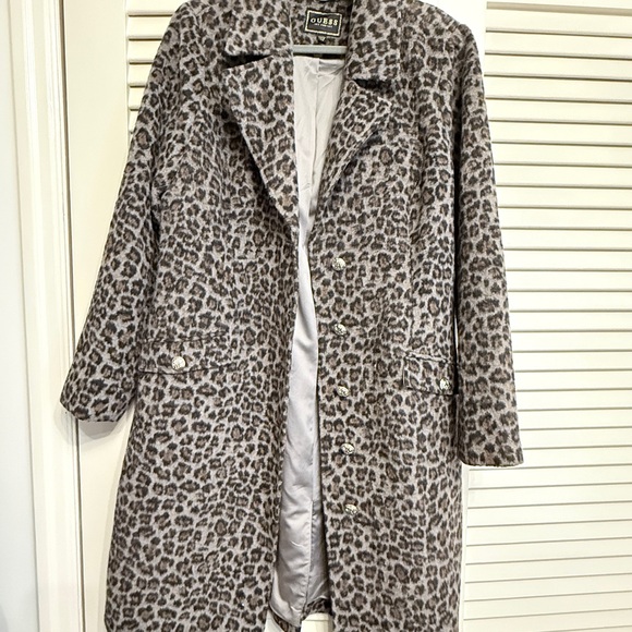 Guess | Jackets & Coats | Guess Animal Print Jacket | Poshmark